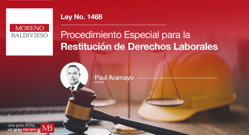 PROCEDIMIENTO ESPECIAL PARA LA RESTITUCIÓN DE DERECHOS LABORALES ...